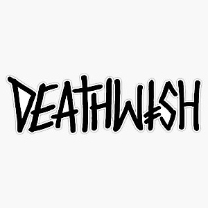 Deathwish Skating Team Bumper Sticker Vinyl Decal 5"