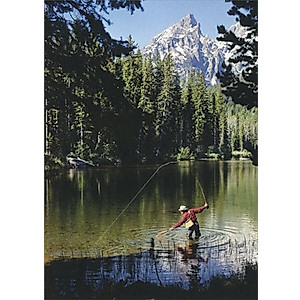 Fly Fisherman - Avanti America Collection Birthday Card