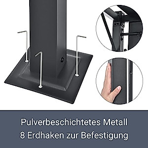 10×10 Outdoor Pergola with Retractable Canopy & Solar Lights - Heavy Duty Steel Metal Patio Pergola Gazebo for Garden Backyard Porch, Grey