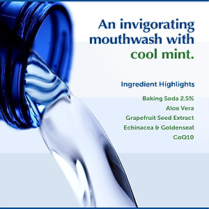 EcoDent Ultimate Sparkling Clean Mint Daily Mouth Rinse (8 Fl Oz, 6 per case)