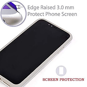 BAISRKE Case for iPhone XR, Hybrid Heavy Duty Protection Case Hard Plastic & Soft TPU Sturdy Shockproof Armor High Impact Resistant Cover for iPhone XR [White]