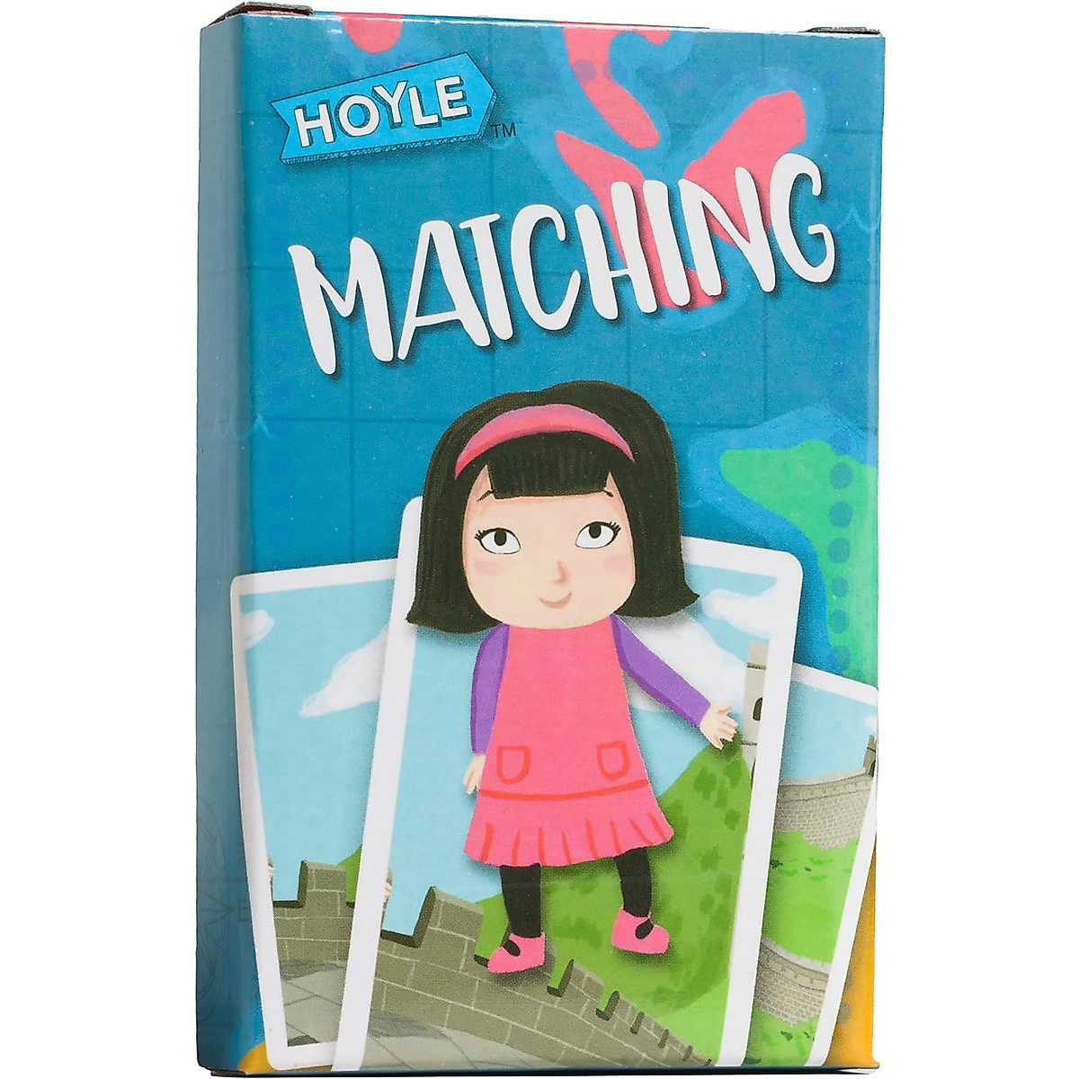 Hoyle 6 in 1 Fun Pack Kids Playing Cards Games Go Fish Crazy 8s Old Maid Slapjack