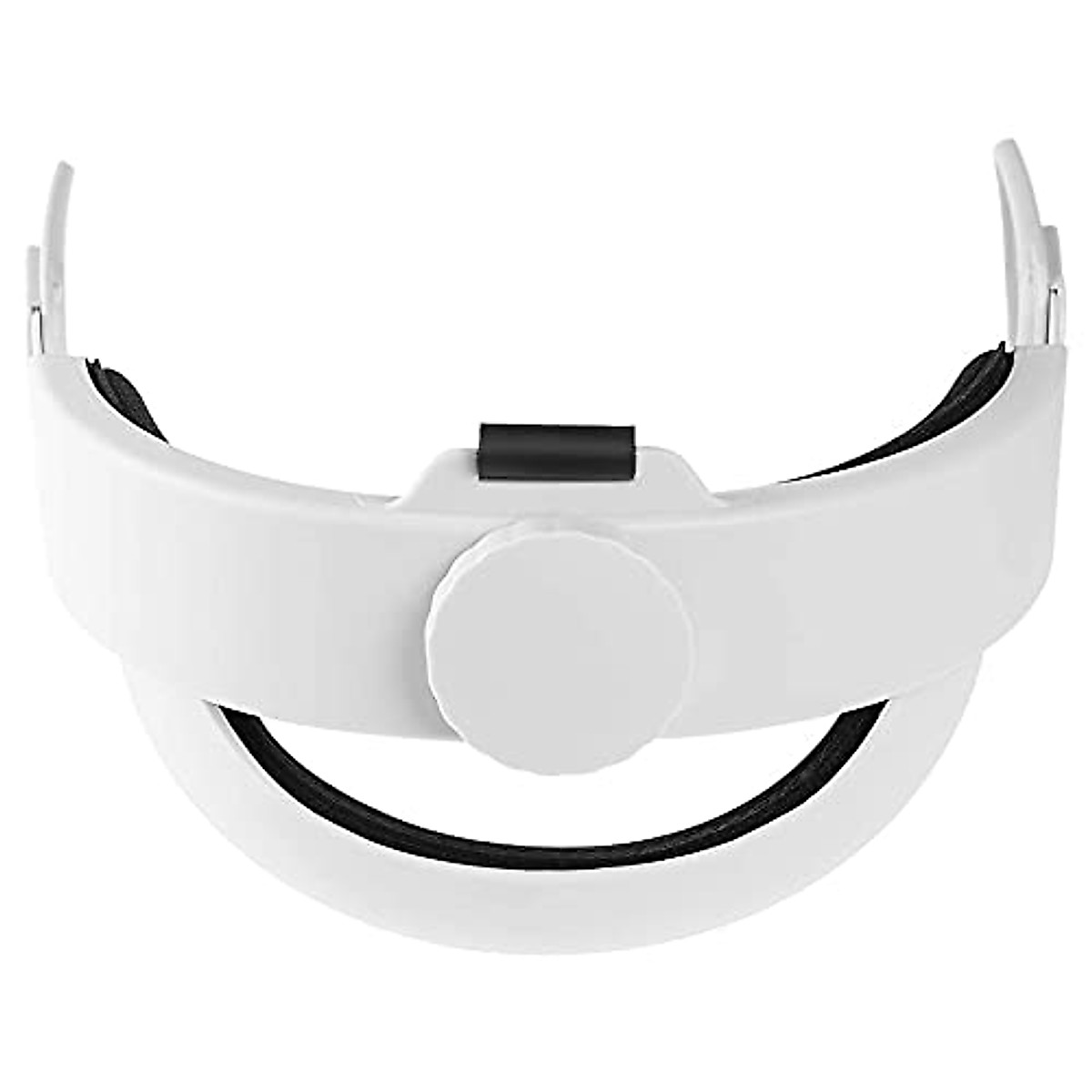 Mogzank VR Headband for Quest 2, Replacement for Elite Strap Clock Button Adjustable Non-Slip Head Strap VR Accessories