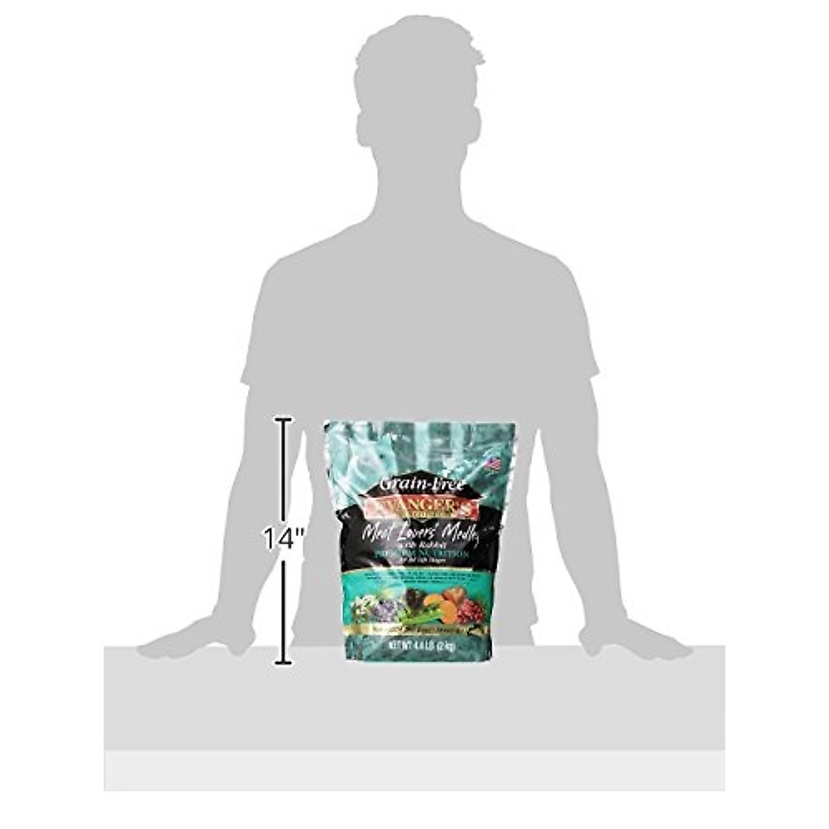 Evanger's Grain-Free Meat Lover'S Medley with Rabbit Dry Cat Food