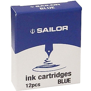 Sailor Jentle Blue Ink Cartridge