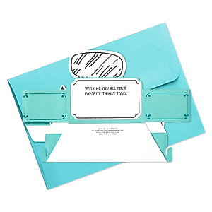 Hallmark Paper Wonder Shoebox Funny Pop Up Card (Dog's Favorite Thing) for Mother's Day, Graduation, Birthdays, Celebrations