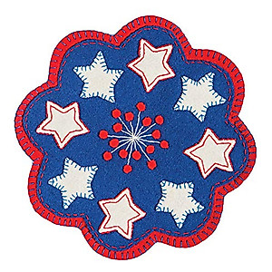 Kim Schaefer’s Calendar Candle Mats: Appliqué 12 Months of Fast, Fun & Fusible Wool Projects