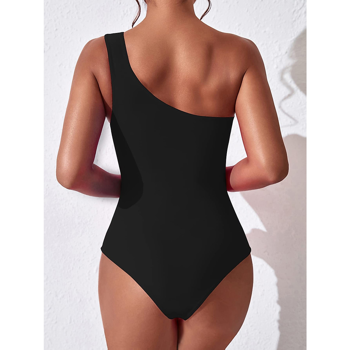 BEILON one piece swimsuit (as1, alpha, l, regular, regular, black)