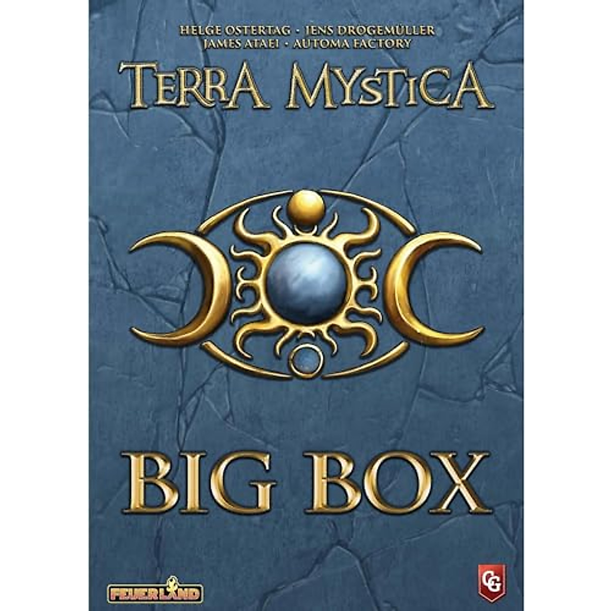 Capstone Games Terra Mystica: Big Box - Contains: Terra Mystica: Base Game, Fire & Ice Expansion, Merchants of The Seas Expansion by Automa Factory. Ages 14+, 1-5 Players, 30 Min Per Player