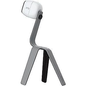 Arlo Adjustable Indoor/Outdoor Mount - Arlo Certified Accessory - Mount to Table, Wall or Ceiling, Works with Essential Spotlight, Pro 5S 2K, Pro 4, Pro 3, Ultra 2, Ultra, Go 2 Cameras, Black-VMA1000B