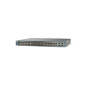 Cisco WS-C3560G-48PS-S 48-Port PoE 3560G Gigabit Switch (Renewed)