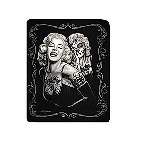 JPI Fleece Throw Blanket - Smile Now - Lightweight Faux Fur Fleece Blanket Large 50"x 60" - For Beds, Sofa, Couch, Picnic, Travel, Camping