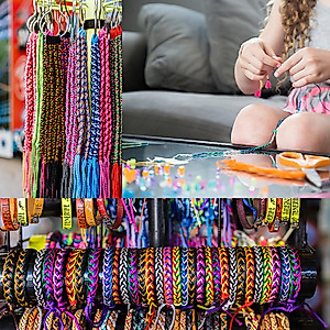 0.8mm Nylon Cord, Thread Chinese Knot Macrame Rattail Bracelet Braided String (Red)