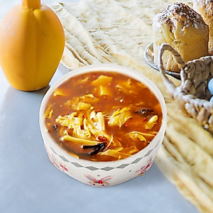 SOIMISS Easter Bowl Ceramic Bunny Candy Dish Easter Basket Rabbit Candy Bowl Snack Appetizers Porridge Soup Bowl Salad Bowl Spring Party Home Restaurant Use