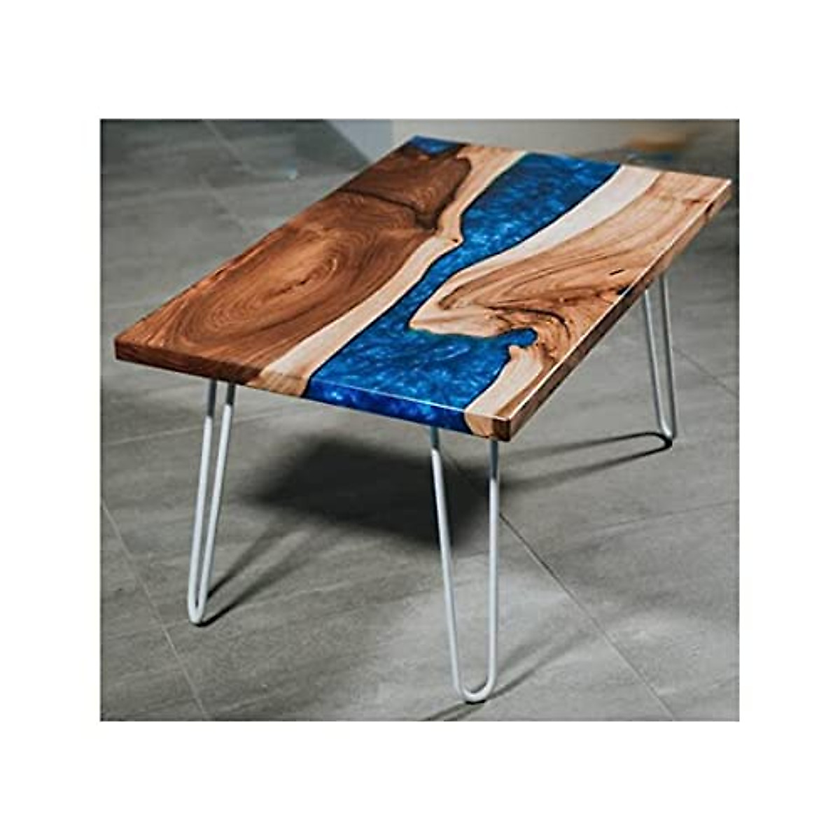 Epoxy Table, Epoxy Resin River Table, Live Edge Wooden Table, Natural Wood,Dining table, Natural Epoxy Table, Resin Table