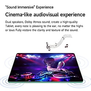 Tablet for Android10.1, 5G Network Call, 6GB RAM 128GB ROM, 10.1in 1600x2560 IPS, 8MP 24MP Dual Camera, 8 Core Processor, WiFi Bluetooth5.0 GPS, Dual SIM Card