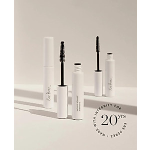 Ere Perez - Natural Almond Oil Mascara | Vegan, Cruelty-Free, Clean Beauty (Brown, 0.35 oz | 10 ml)