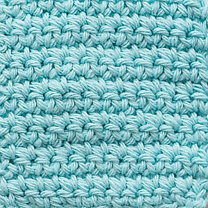 Lily Sugar 'N Cream The Original Solid Yarn, 2.5oz, Medium 4 Gauge, 100% Cotton - Robins Egg - Machine Wash & Dry (10200101215)