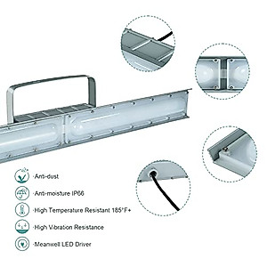 Sokply LED Explosion Proof Light 40W 5600LM (160W HPS Eqv.), ETL/UL844 Certified Class I Division 2 Hazardous Locations Luminaires Warehouse Lighting 100-277V, IP66 H4 Series