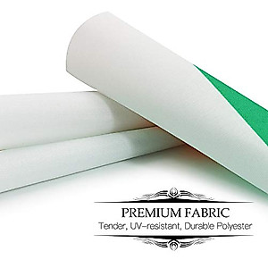 ANLEY Ireland Deluxe Desk Flag Set - 6 x 4 Inch Miniature Irish Desktop Flag with 12" Solid Pole - Vivid Color and Fade Resistant - Black Base and Spear Top