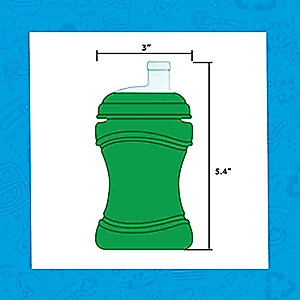 Re Play 5pk 8oz Transition Sippy Cups for Baby Toddler, Medical Grade Silicone Soft Spout & Travel Lid, Easy to Hold Hourglass Shape, Made in USA from BPA Free Recycled Milk Jugs, Sweethearts+