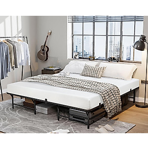 8 inch King Size Mattress with Cover, Cooling Gel Memory Foam King Mattress for a Cool Sleep & Pressure Relief, Medium Firm Mattress Pad King Mattresses, Bed in a Box, CertiPUR-US Certified