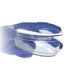 Petri Dish 60x15mm w/Gripping, 10 Dishes/Sterile Sleeve, 500 Petri Dishes/Unit