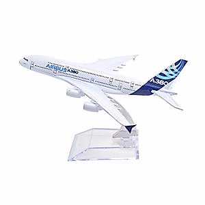 TANG DYNASTY(TM 1:400 16cm Air Bus Original Airbus A380 Metal Airplane Model Plane Toy Plane Model