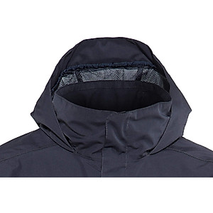 Helly Hansen Men's Dubliner Waterproof Windproof Breathable Rain Coat Jacket, 597 Navy, 3X-Large