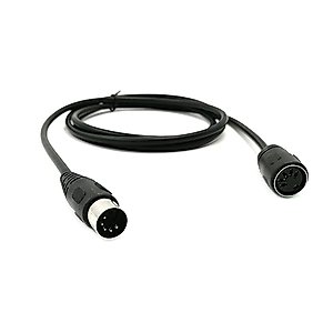 SinLoon 59inch MIDI Din Extension Cable,MIDI 5-Pin DIN Male to Female Audio MIDI/at Adapter Cable for MIDI Keyboard (Synthesizer, Organ, Electric Piano, MIDI Guitar (D5P M-F,1.5meter)