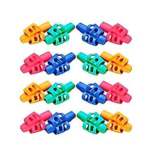 SNS Pencil Grip for Children Unique Design with Pack of 16