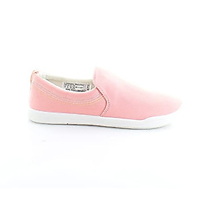 Vionic Beach Marshall Slip On Sneakers for Women-Sustainable Shoes That Include Three-Zone Comfort with Orthotic Insole Arch Support, Machine Wash Safe- Sizes 5-11 Papaya 9.5 Medium US