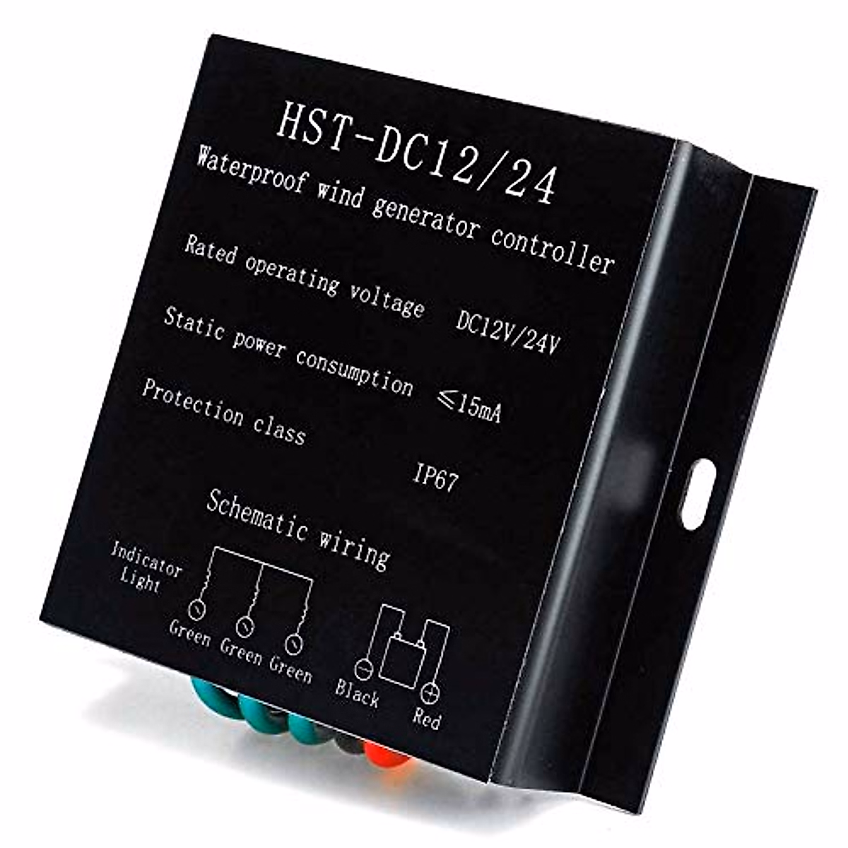 100W-800W DC 12V/24V Wind Turbines Generator Waterproof Battery Charge Controller Regulator