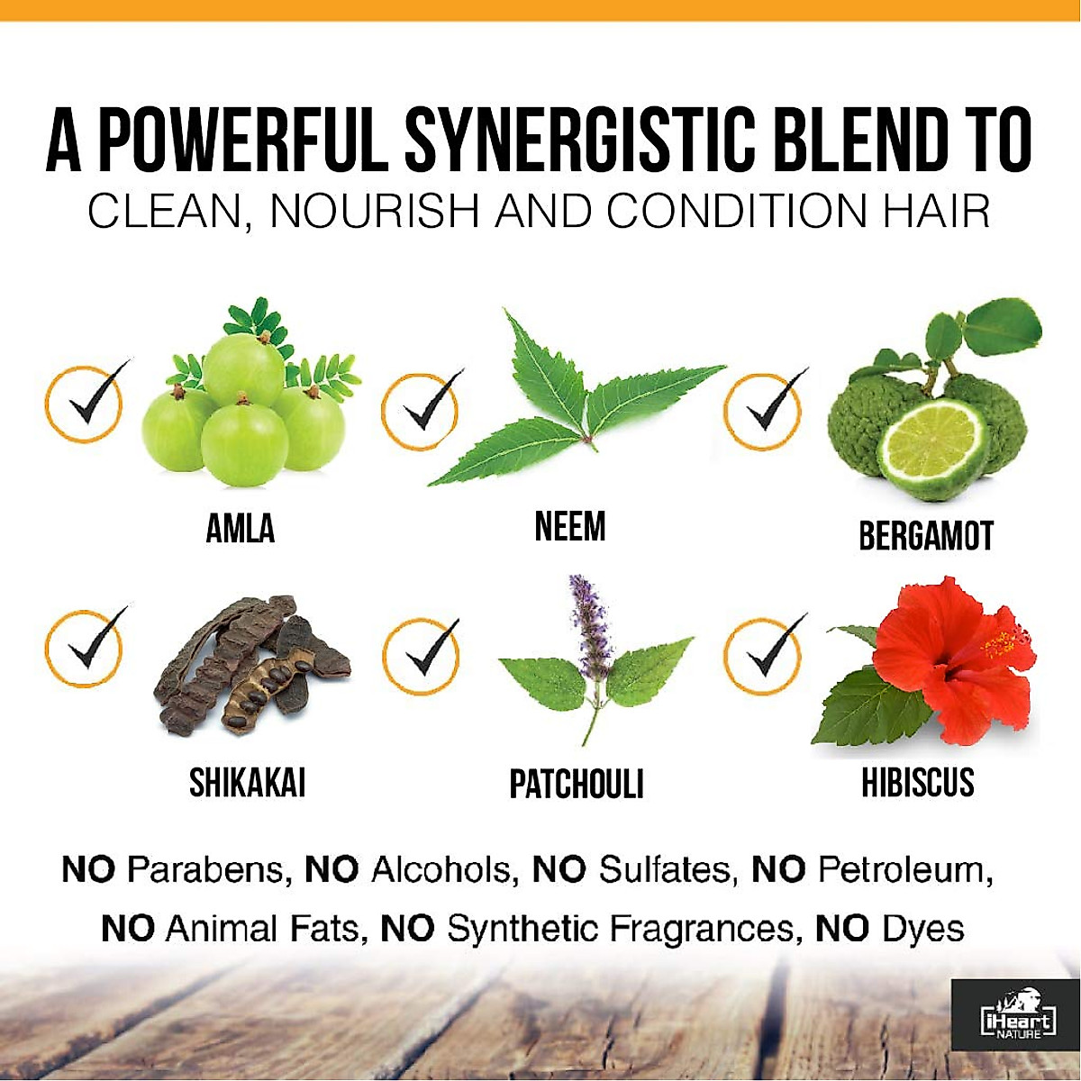 Organic Shampoo Bar (Packed with Neem Amla Shikakai Hibiscus) Made in USA (Natural Herbal Clarifying Surfactant Free) Ayurvedic Handmade Aromatherapy (Citrus)