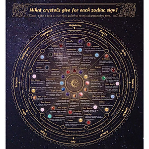 TGOLM Pisces Beads Crystal Adjustable Bracelet for Women Spiritual Jewelry Zodiac Birthday Gift