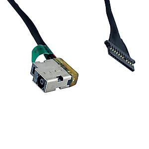 Rangale Replacement DC-in Power Jack Scket with Cable Connector for H-P Omen 15-CE 15-CE000 15-CE010CA 15-CE011DX 15-CE015DX 15-CE018DX 15-CE019DX 15-CE020CA 926204-001 924112-F15