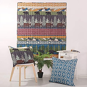 Greenland Home Black Bear Lodge Throw