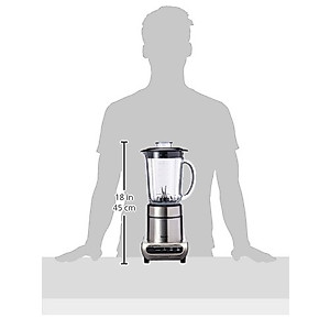 Koblenz Kitchen Magic Collection 1.75-Liter LKM-9510 RVI Professional Blender, One Size, Silver