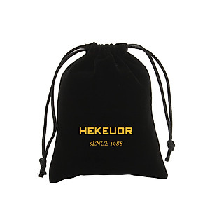 HEKEUOR 1/2" Stainless Steel Ear Gauge Taper Stretching and Single Flare Plugs Flesh Tunnel Kit with O-ring 2 Pairs (Silver)