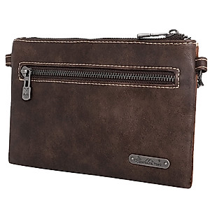 Montana West Cowhair Leather Crossbody Bag Cell Phone Purse Wallet For Women Western Cowgirl Small Clutch Shoulder Bag RLH-005CF