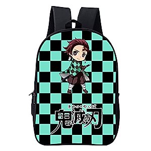 Anime Backpack, Casual Backpack for Boys and Girls, 3D Printed Laptop Backpack 2-One Size