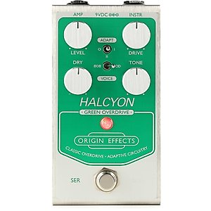 Origin Effects Halcyon Green Overdrive Pedal