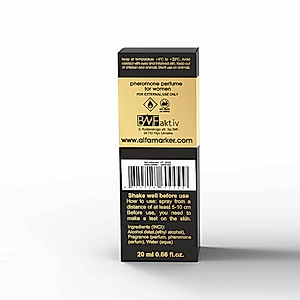 ALFAMARKER Perfume for Women. Spray Long Lasting Fragrance. (0.68 fl.oz, Pheromone Women Inside)