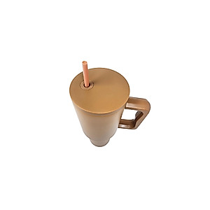 FTB Creative, Wander 40oz Tumbler, Double Wall Stainless Steel, with Lid and Straw (Almond Butter)
