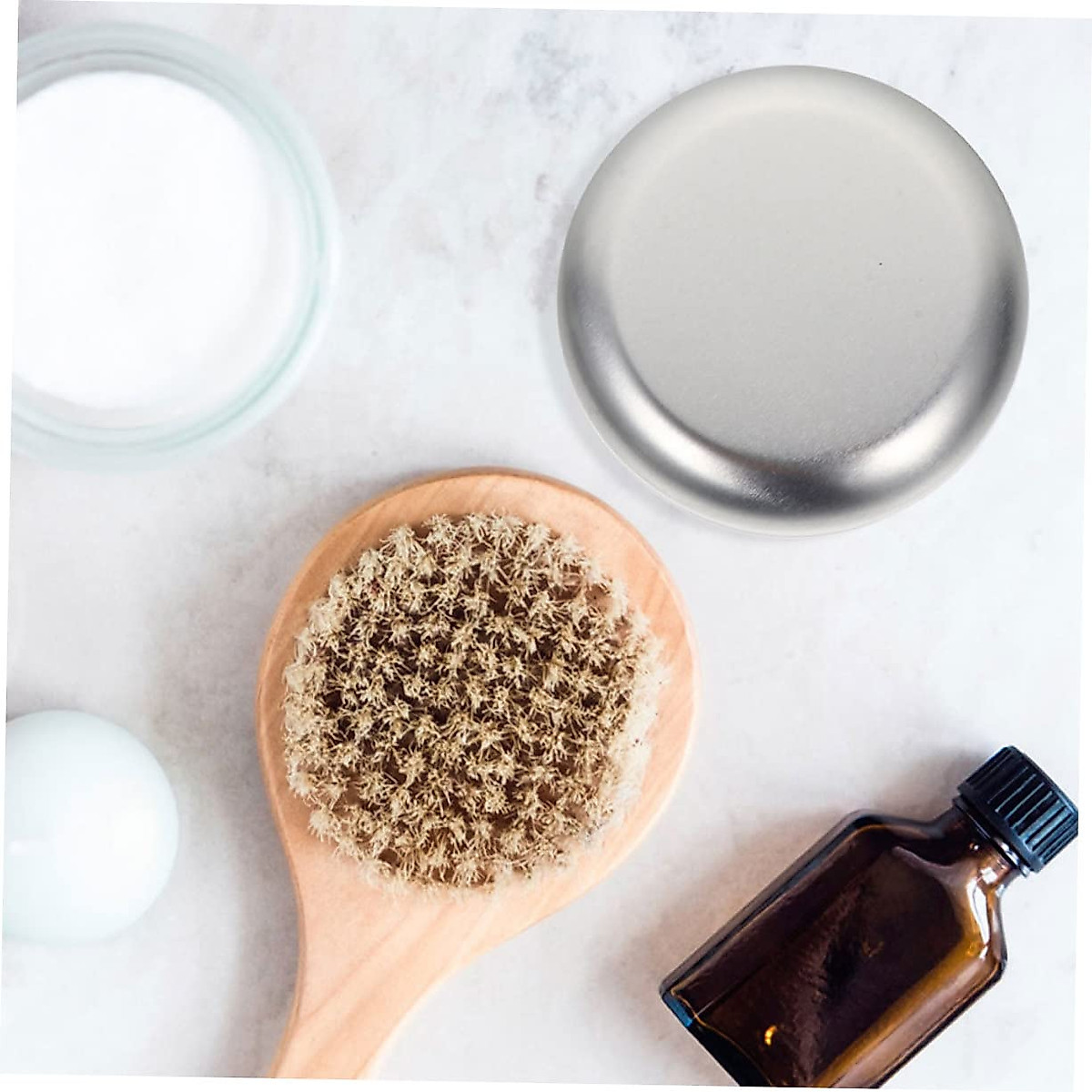 GOOHOCHY 4 Pcs Aluminum Soap Boxes Multi Function Containers for Makeup Earphones and Household Supplies Portable