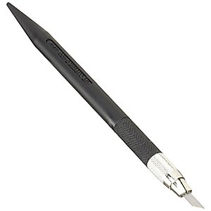 NT Cutter Resin Holder Art Knife, 1 Knife (D-400P), Black