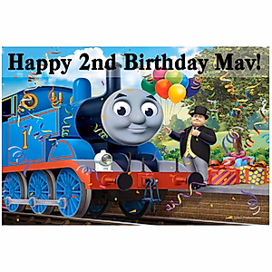 2x4 Thomas The Train Vinyl Banner Next Day Shipping