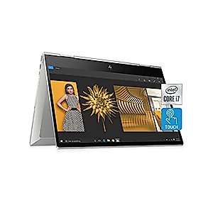 HP ENVY x360 Convertible 15-inch FHD Touchscreen 2-in-1 Laptop, 10th Gen Intel Core i7-10510U, 8GB RAM, 512GB SSD, Windows 10 Home, Fingerprint Reader, Webcam Kill Switch (15-dr1010nr, Natural Silver)