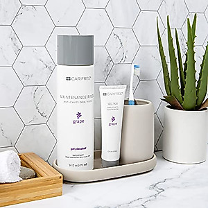CariFree Maintenance & Prevention Kit, Grape | Anti-Cavity Fluoride Toothpaste & Mouthwash | Freshens Breath and Moistens Mouth | Dentist Recommended for Oral Care (Grape, 1-Month Kit)