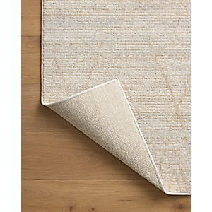 Loloi II Kamala Collection KAM-03 Natural/Mist 2'-7" x 12'-0" Runner Rug